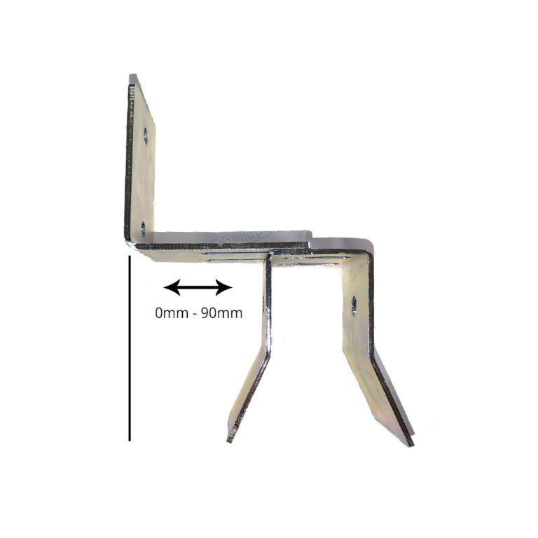 Off set sliding gate catch - Custom Steel WorkXCustom Steel WorkX